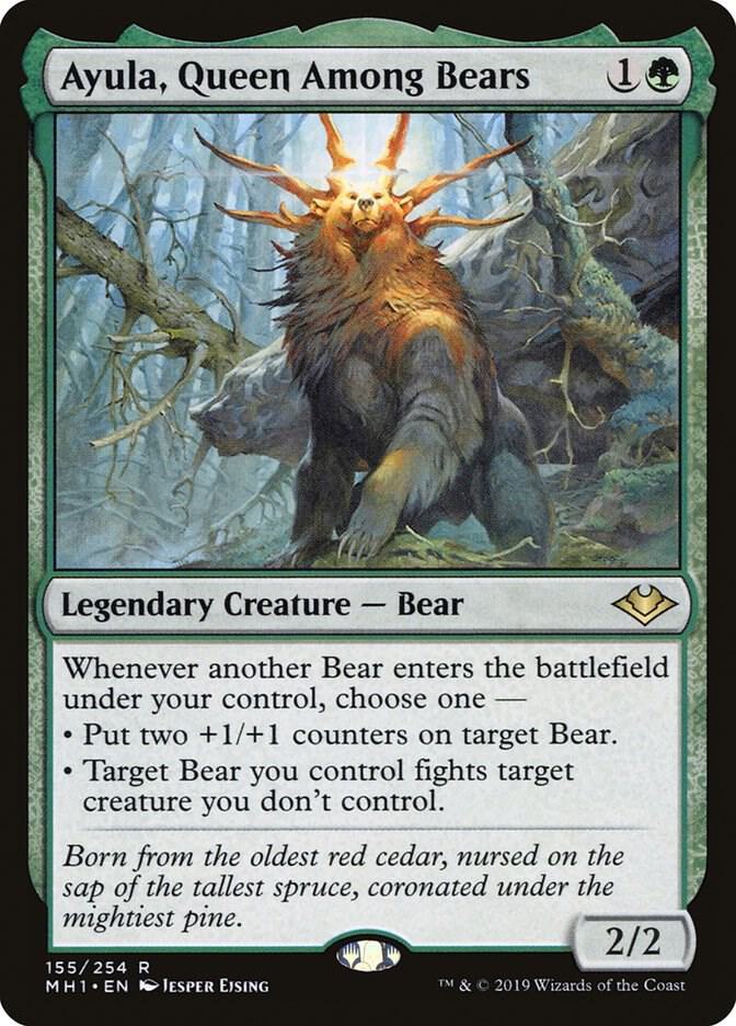 Ayula, Queen Among Bears (Rare) - 155/254 – MK Cards