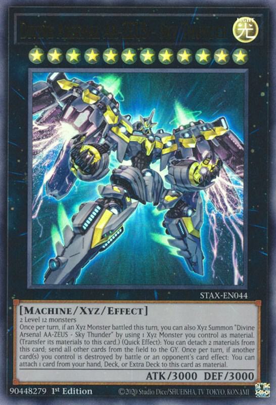 Divine Arsenal AA-ZEUS - Sky Thunder (Ultra Rare) - STAX-EN044 – MK Cards