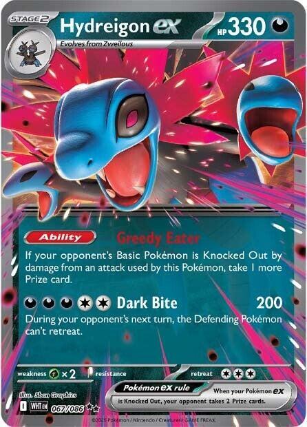 Hydreigon ex (Double Rare) - 067/086 – MK Cards