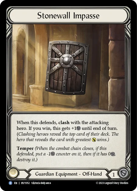 Stonewall Impasse (Rare) - HVY052 – MK Cards