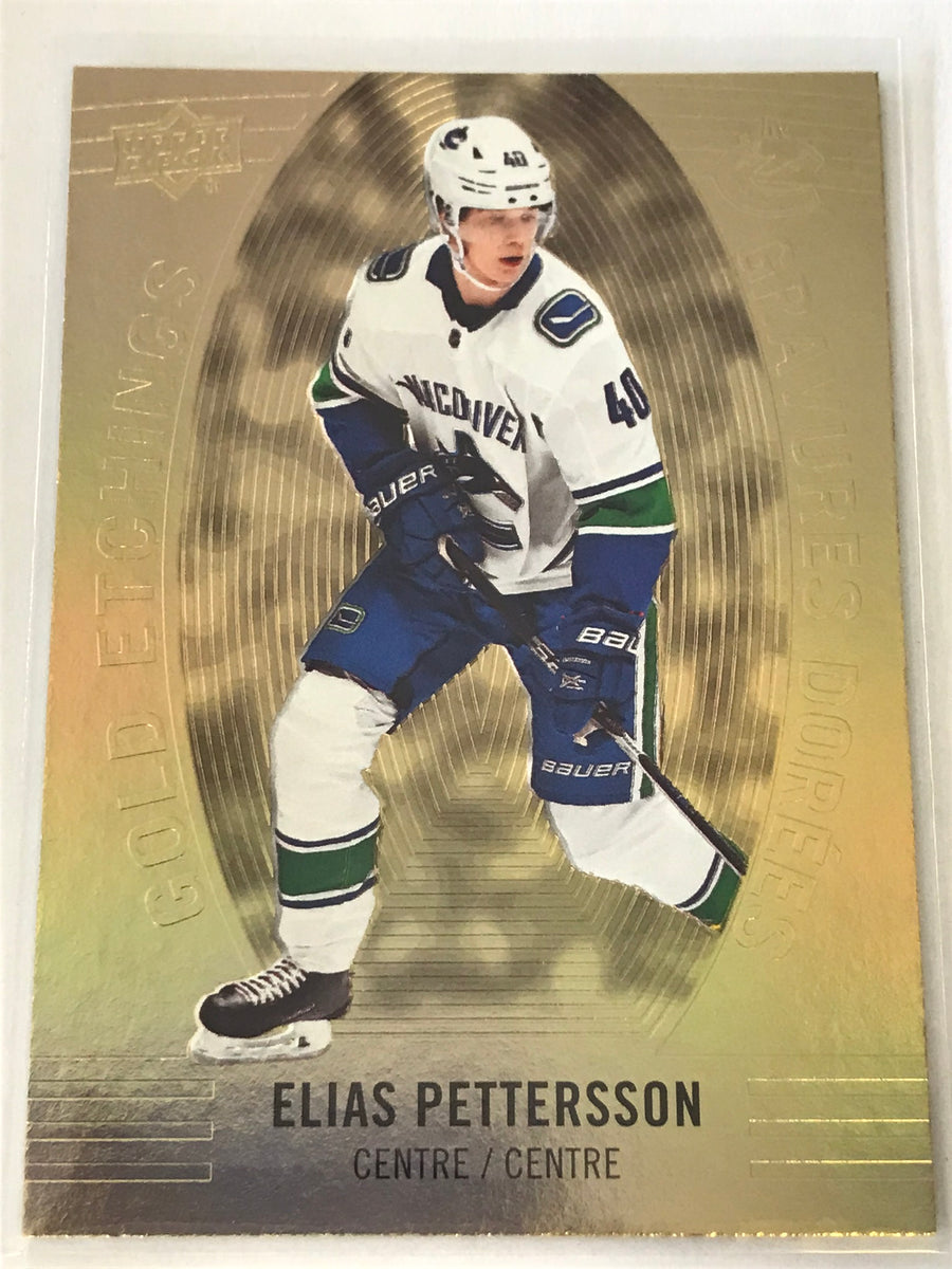 2019-2020 - Elias Petterson - Tim Hortons Gold Etchings - #GE-6 – MK Cards