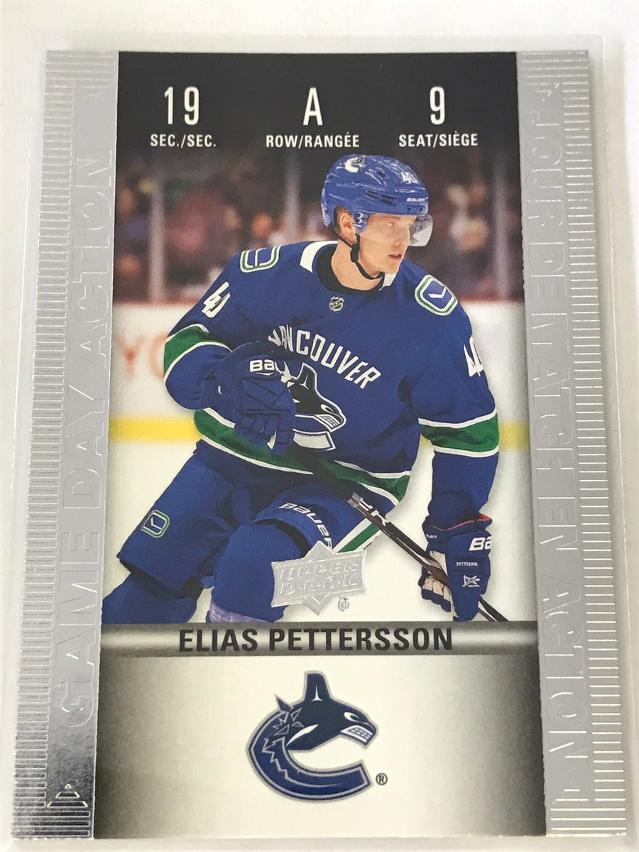 2019-2020 - Elias Petterson - Tim Hortons Game Day Action - #HGD-9 – MK ...