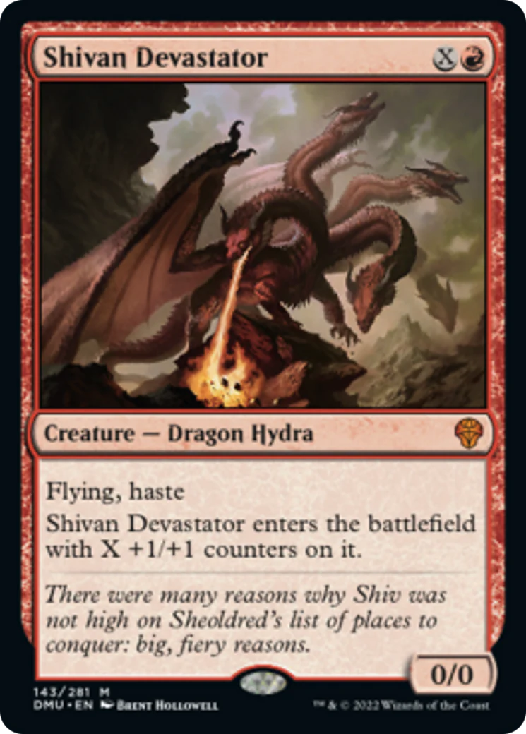 Shivan Devastator (Mythic) - 143/281 – MK Cards